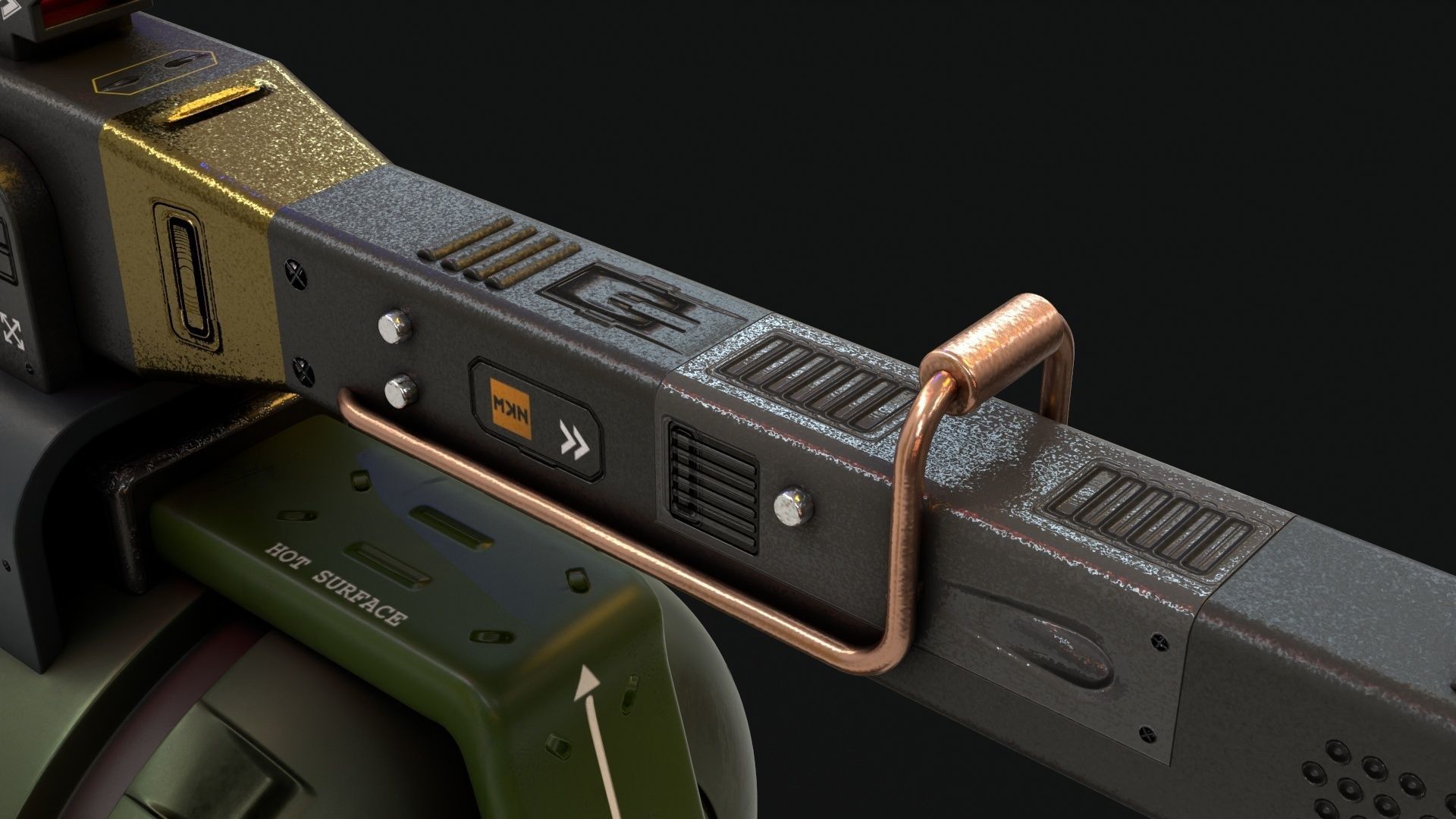 Sentry Turret 3D model | CGTrader