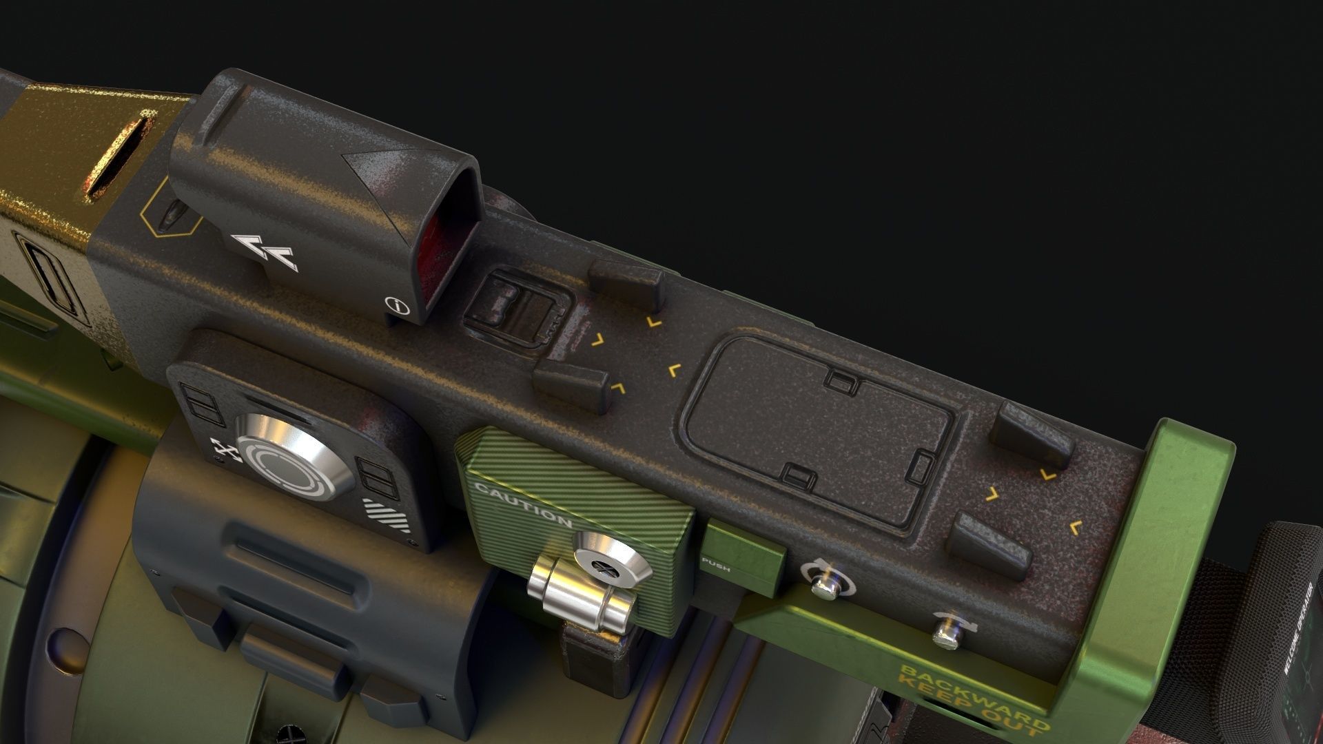 Sentry Turret 3D model | CGTrader