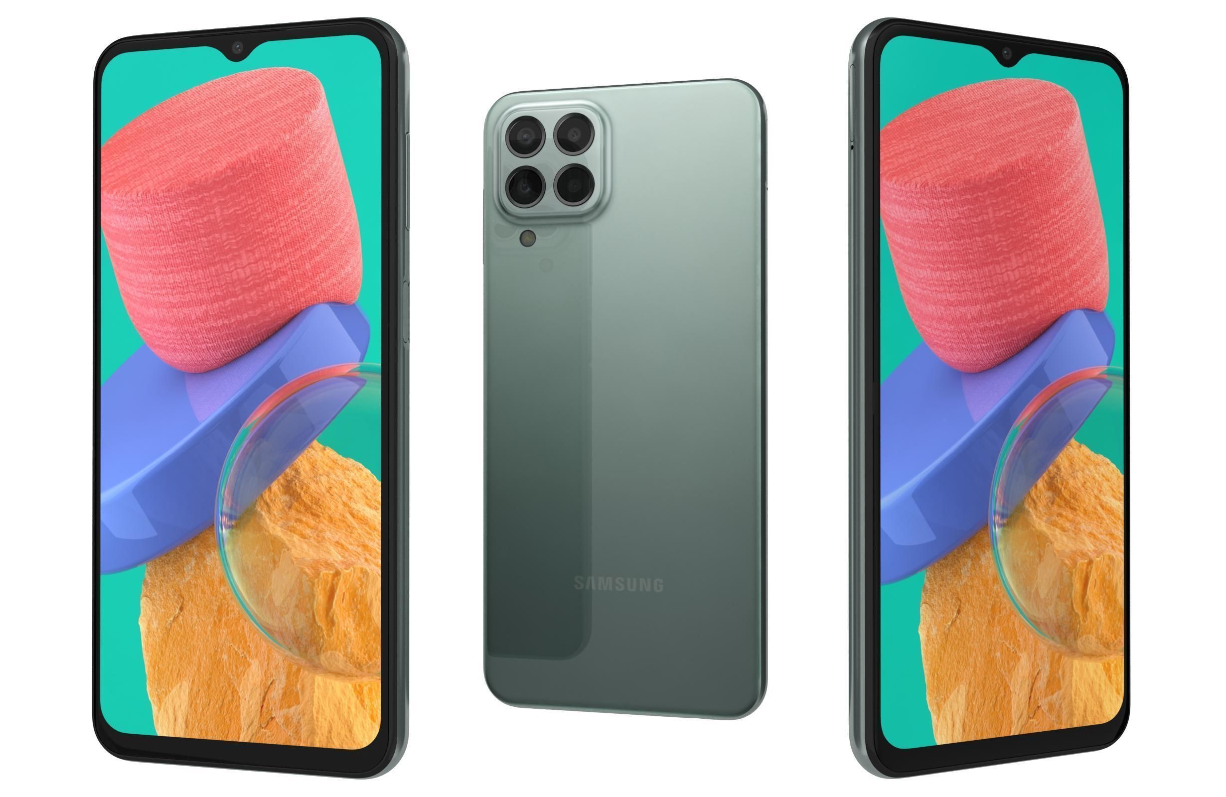 Samsung Galaxy M33 All Colors 3D model | CGTrader
