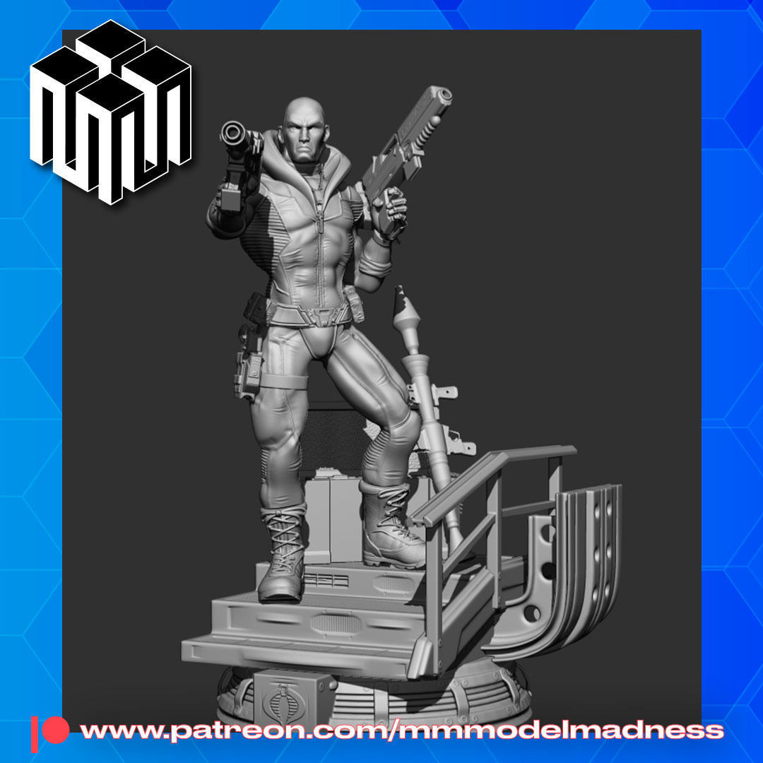 GI Joe - Destro 3D model | CGTrader