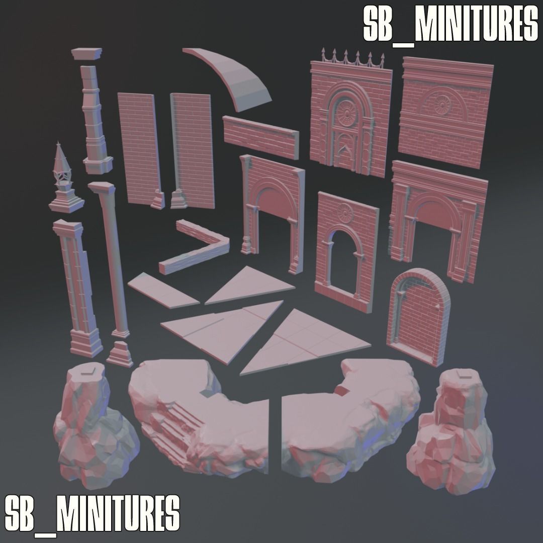 Wandering Building 3D model 3D printable | CGTrader