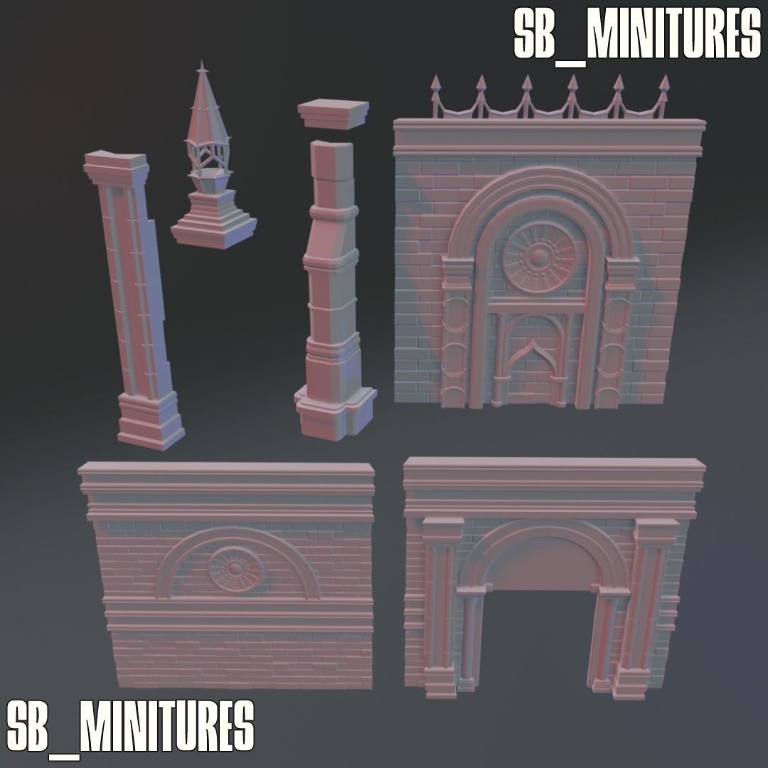 Wandering Building 3D model 3D printable | CGTrader