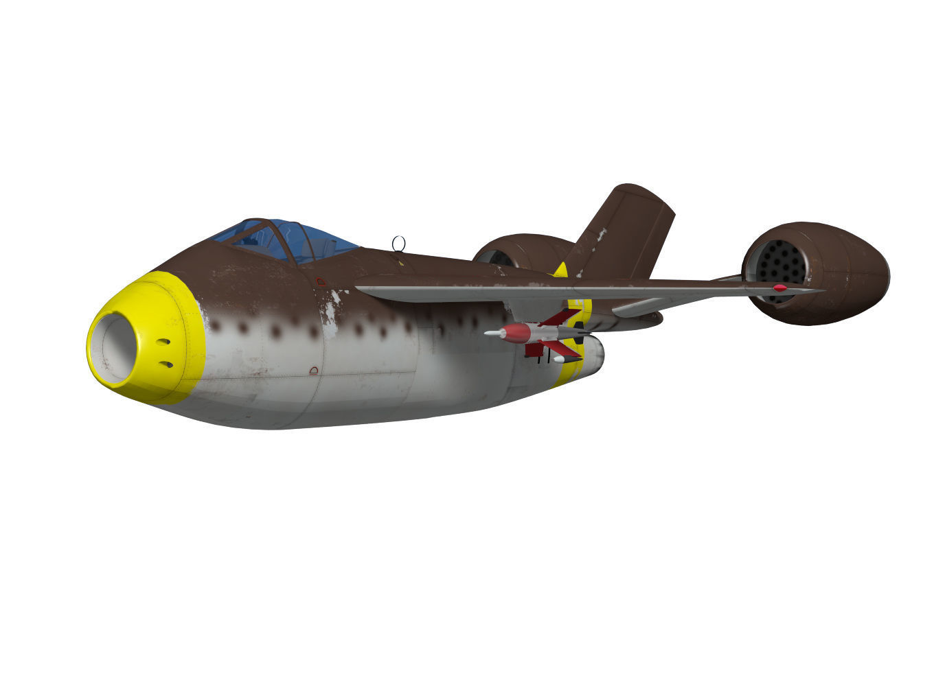focke-wulf super lorin 3D model | CGTrader