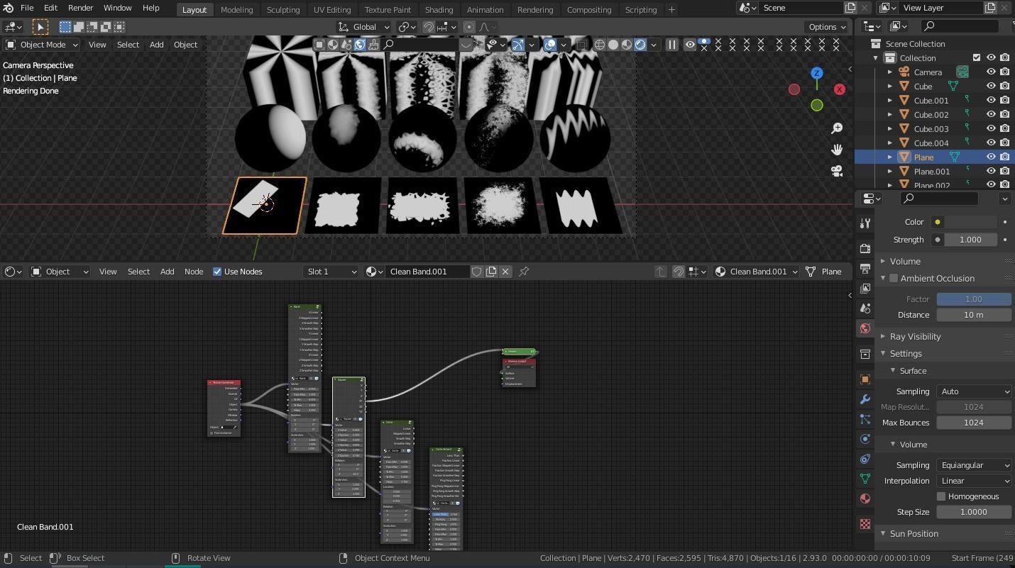 Procedural Mask Groups for Blender Texture | CGTrader