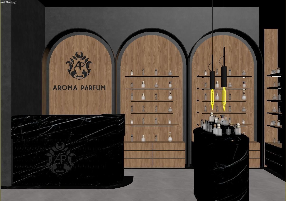 PERFUME SHOP 3D SCENE 3D model | CGTrader