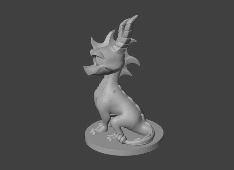 Spyro high quality model 3D model 3D printable | CGTrader