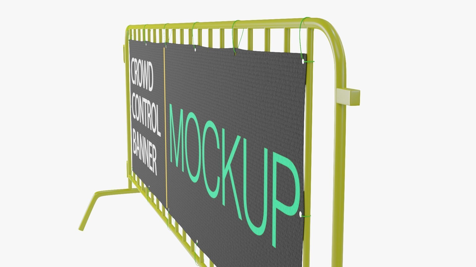 Crowd Control Stand 3D model | CGTrader