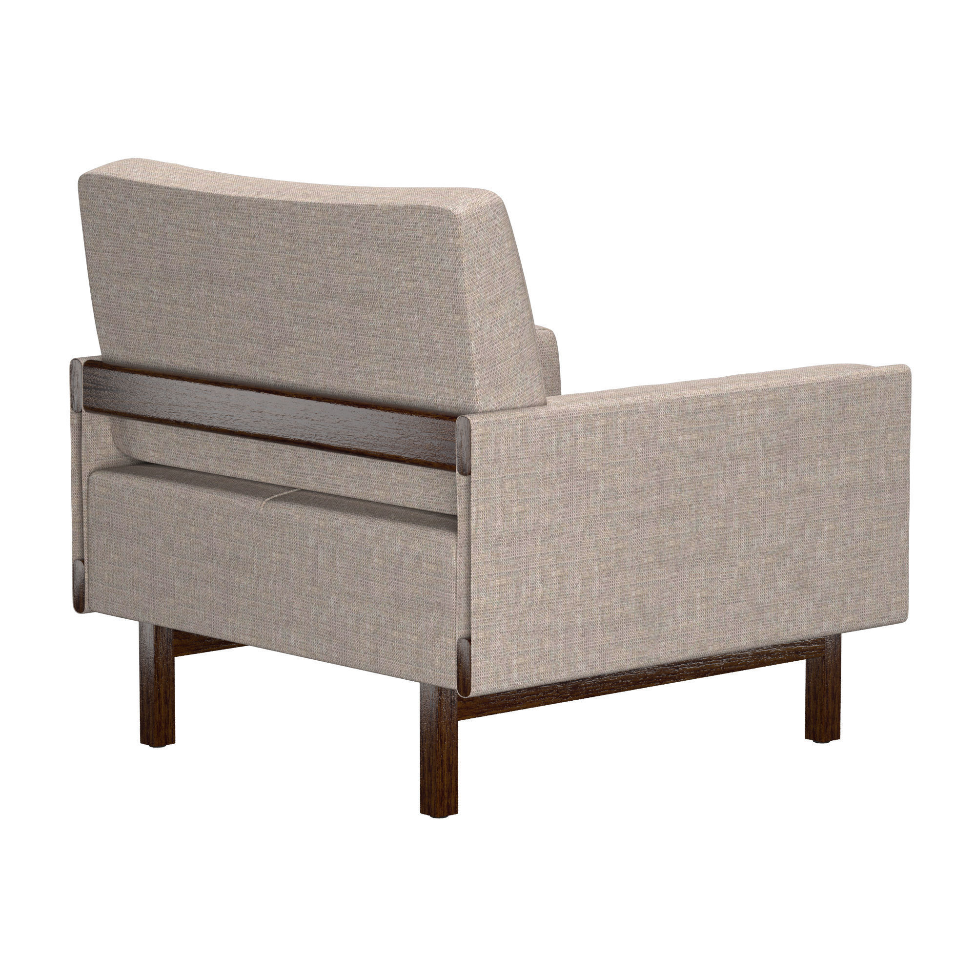 Ina Lounge Armchair 3D model | CGTrader