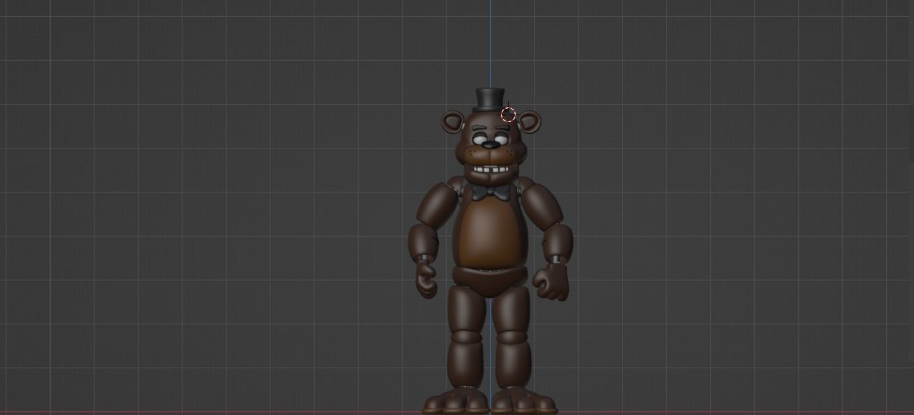 3D model Freddy FazBear - FNAF VR / AR / low-poly | CGTrader
