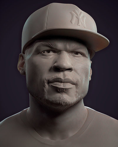 50 CENT 3D model 3D printable | CGTrader