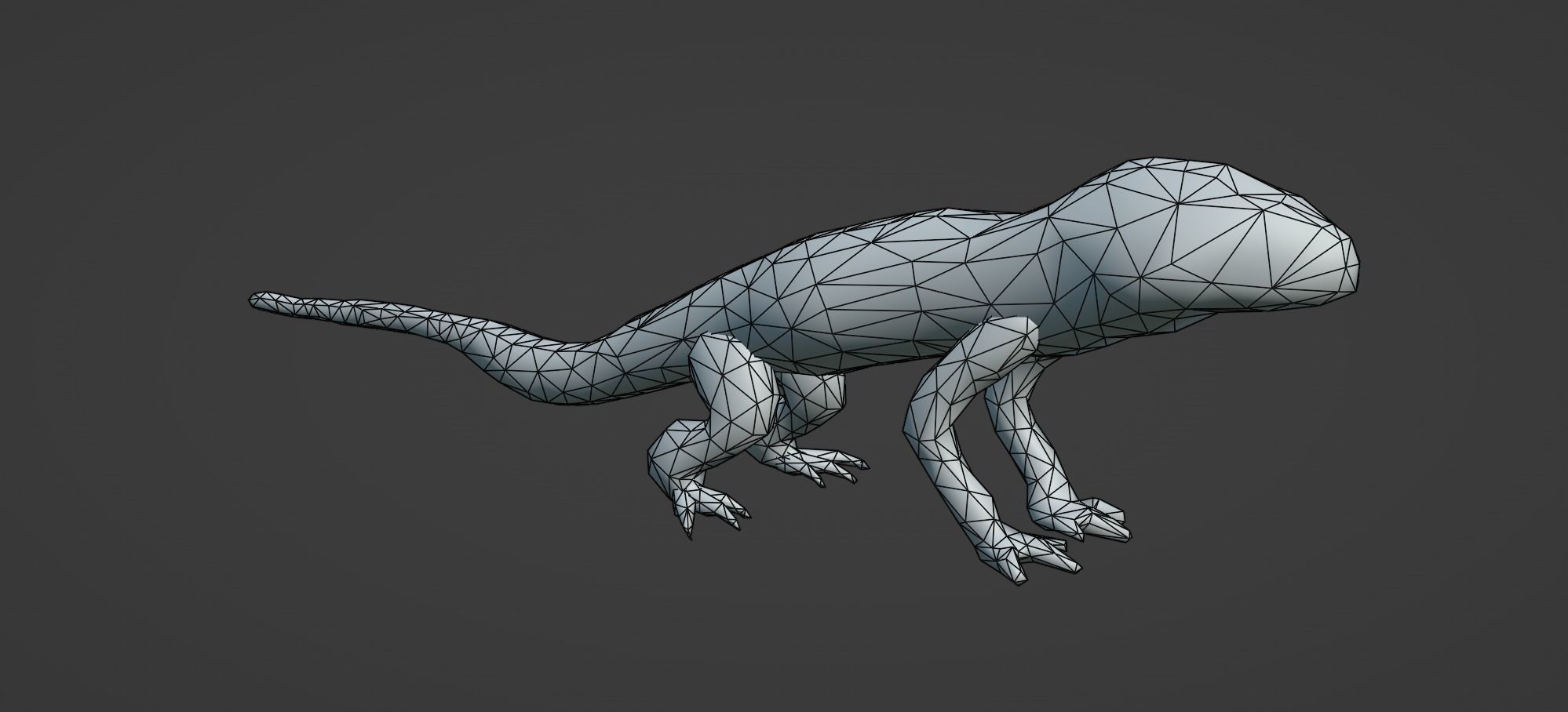 3D model Low Poly Lizard Rigged With Realistic Texture VR / AR / low ...