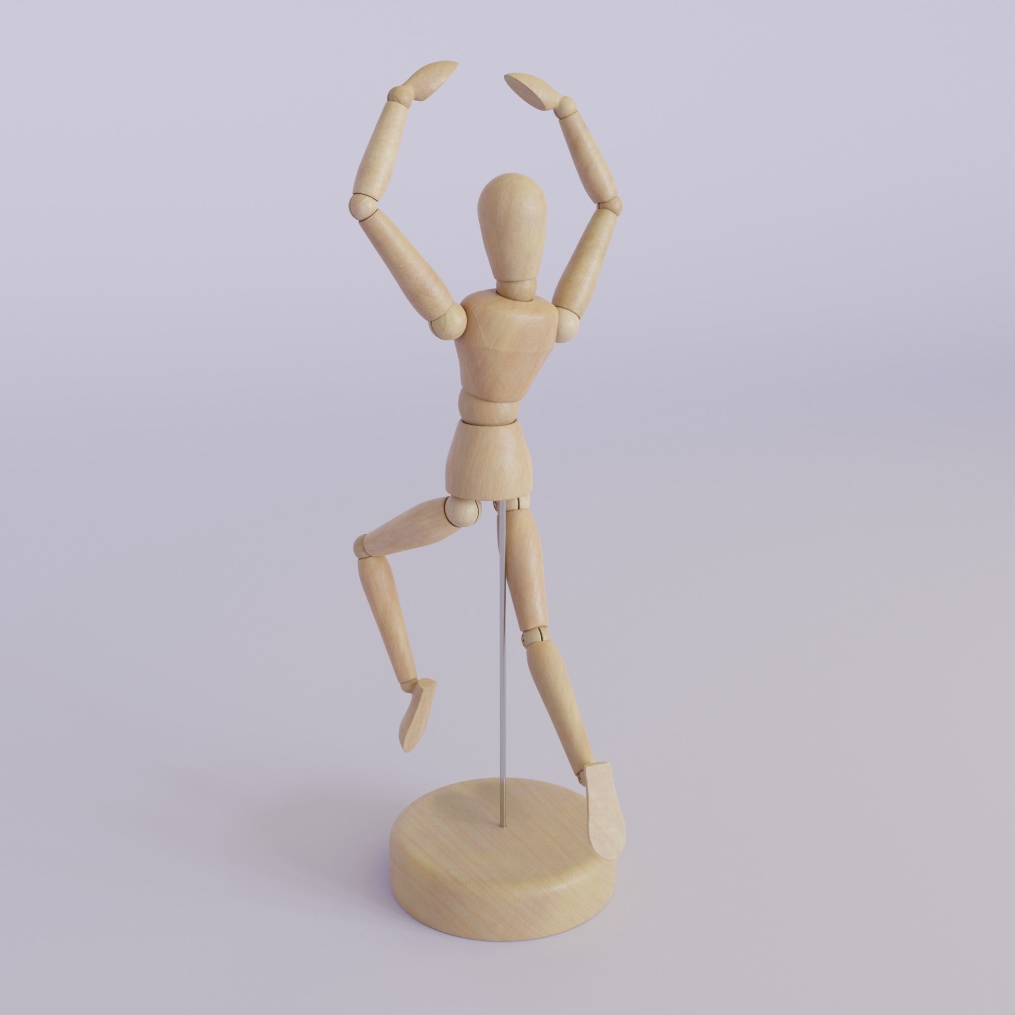 Art Dummy 3D model rigged | CGTrader