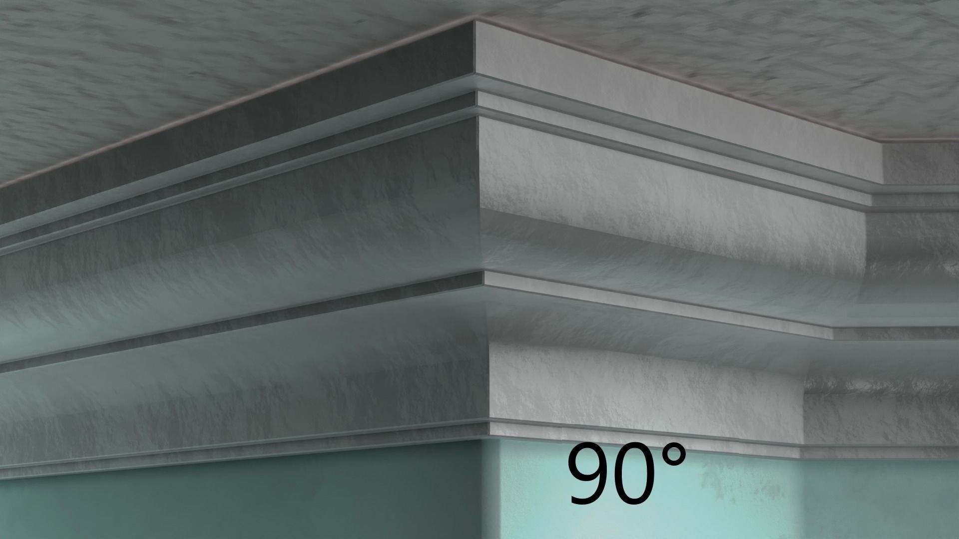 3D model 24 plaster frame VR / AR / low-poly | CGTrader