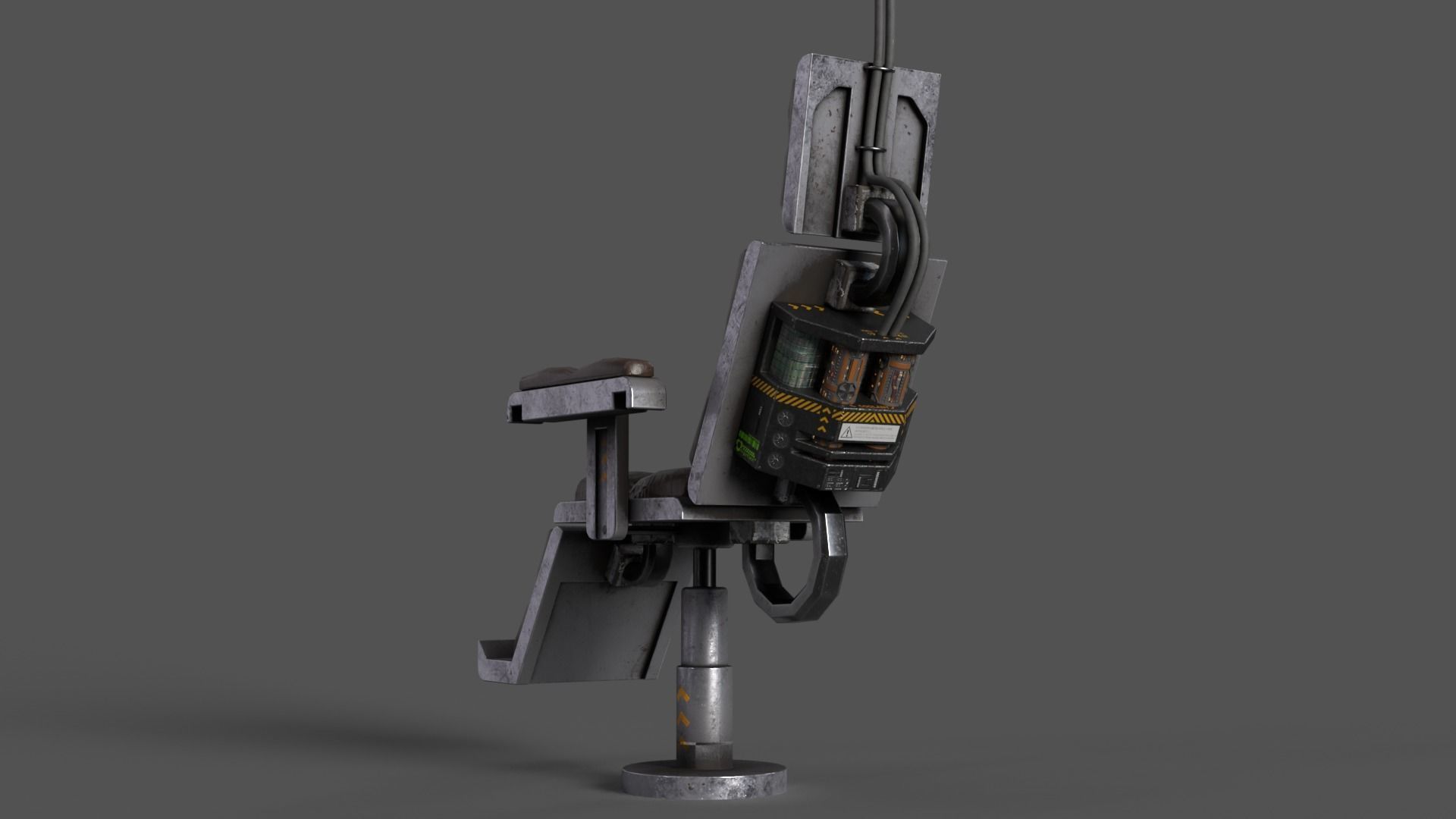 3D model Sci-Fi Cyberpunk VR Chair VR / AR / low-poly | CGTrader