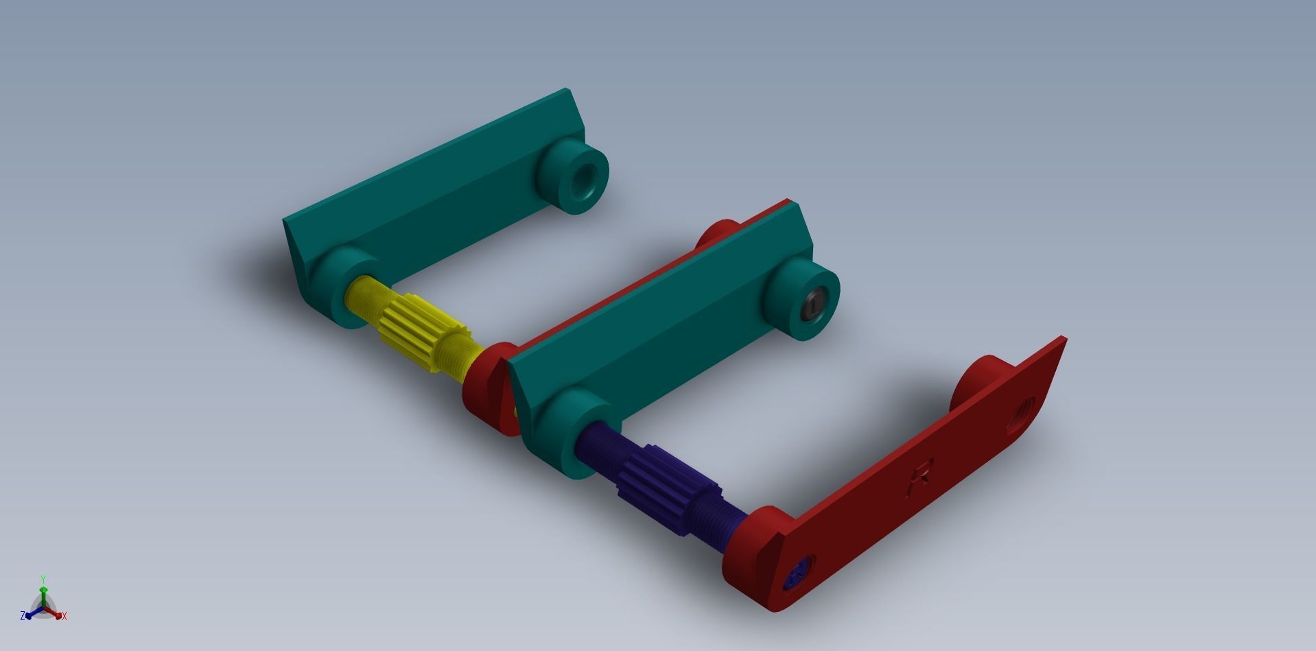Adjustable-Connectable Spool Stand 3D model 3D printable | CGTrader