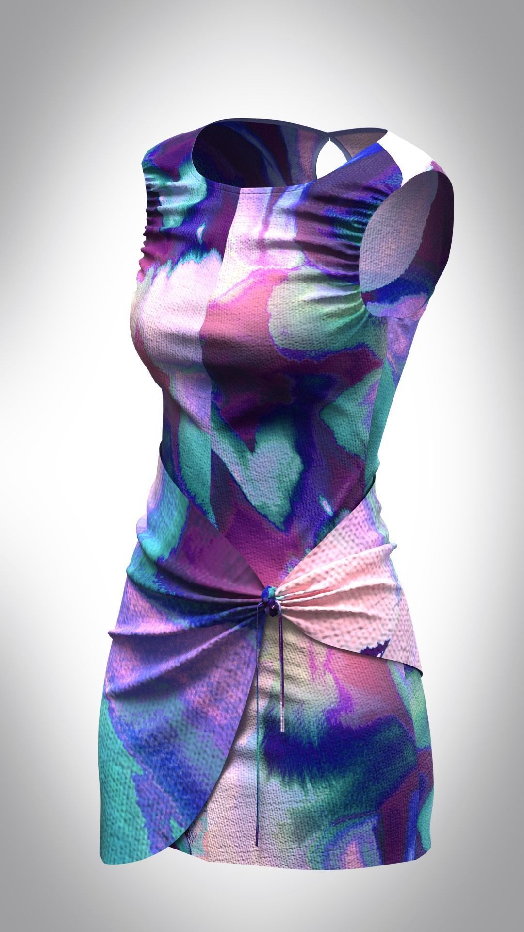 3D model Womens fancy dress VR / AR / low-poly | CGTrader