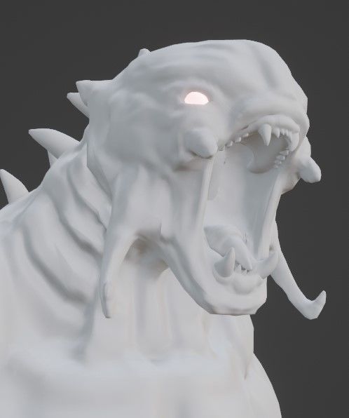 Goliath Monster 3D model rigged | CGTrader