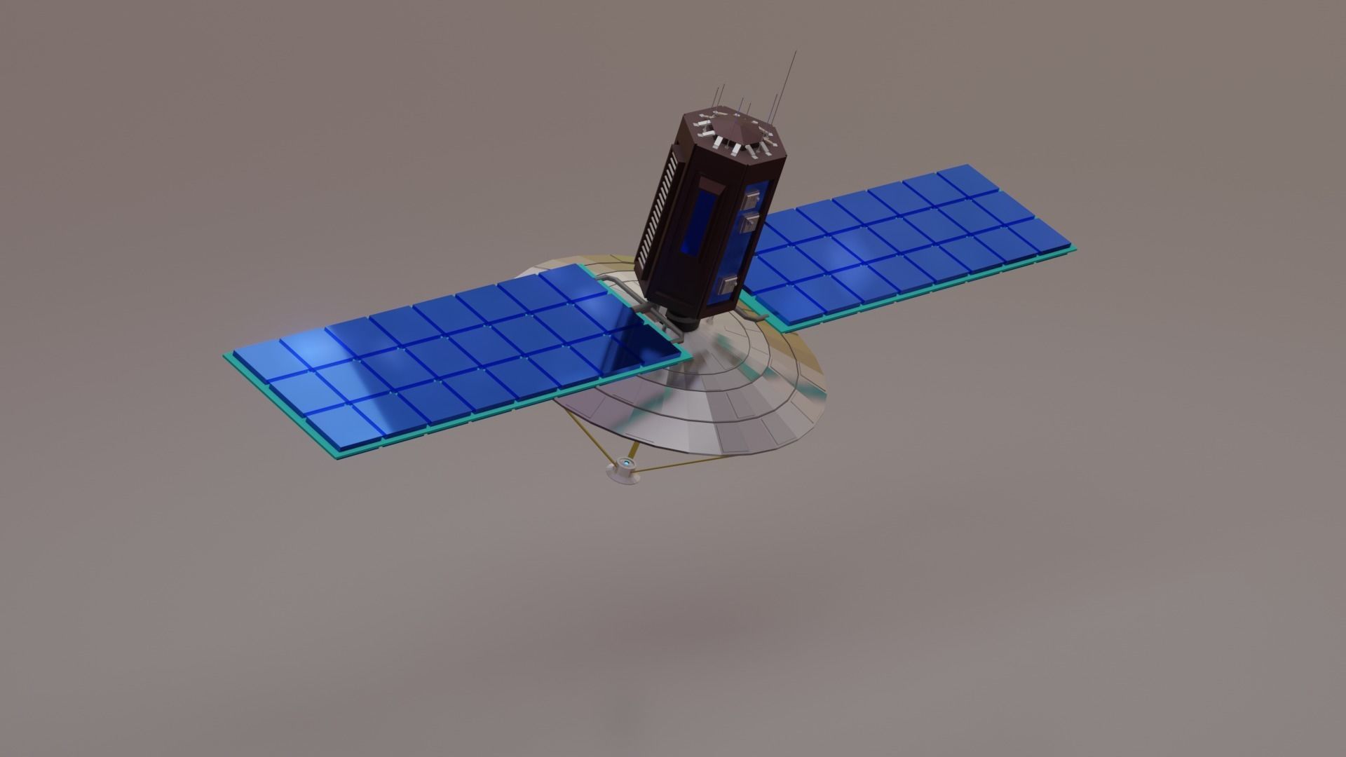 Satellite 3D model v060422 3D model | CGTrader