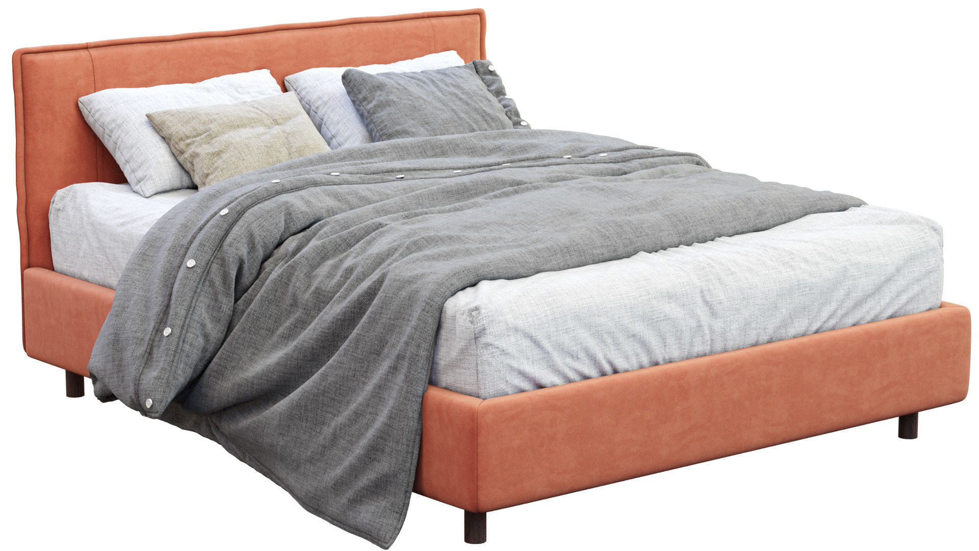 Paco Bed By Bonaldo 3D model | CGTrader