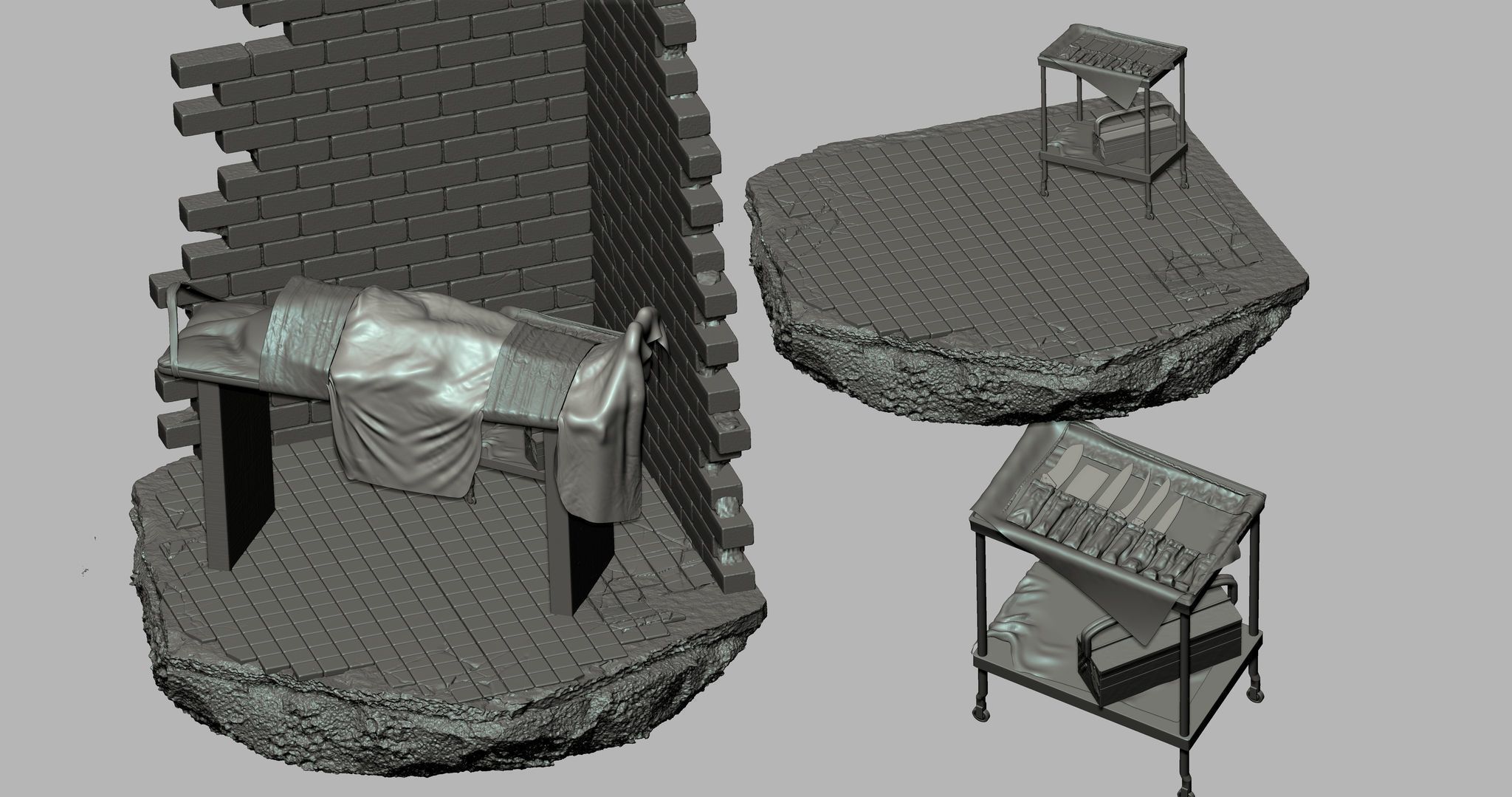 Dexter Morgan Diorama 3D model 3D printable | CGTrader