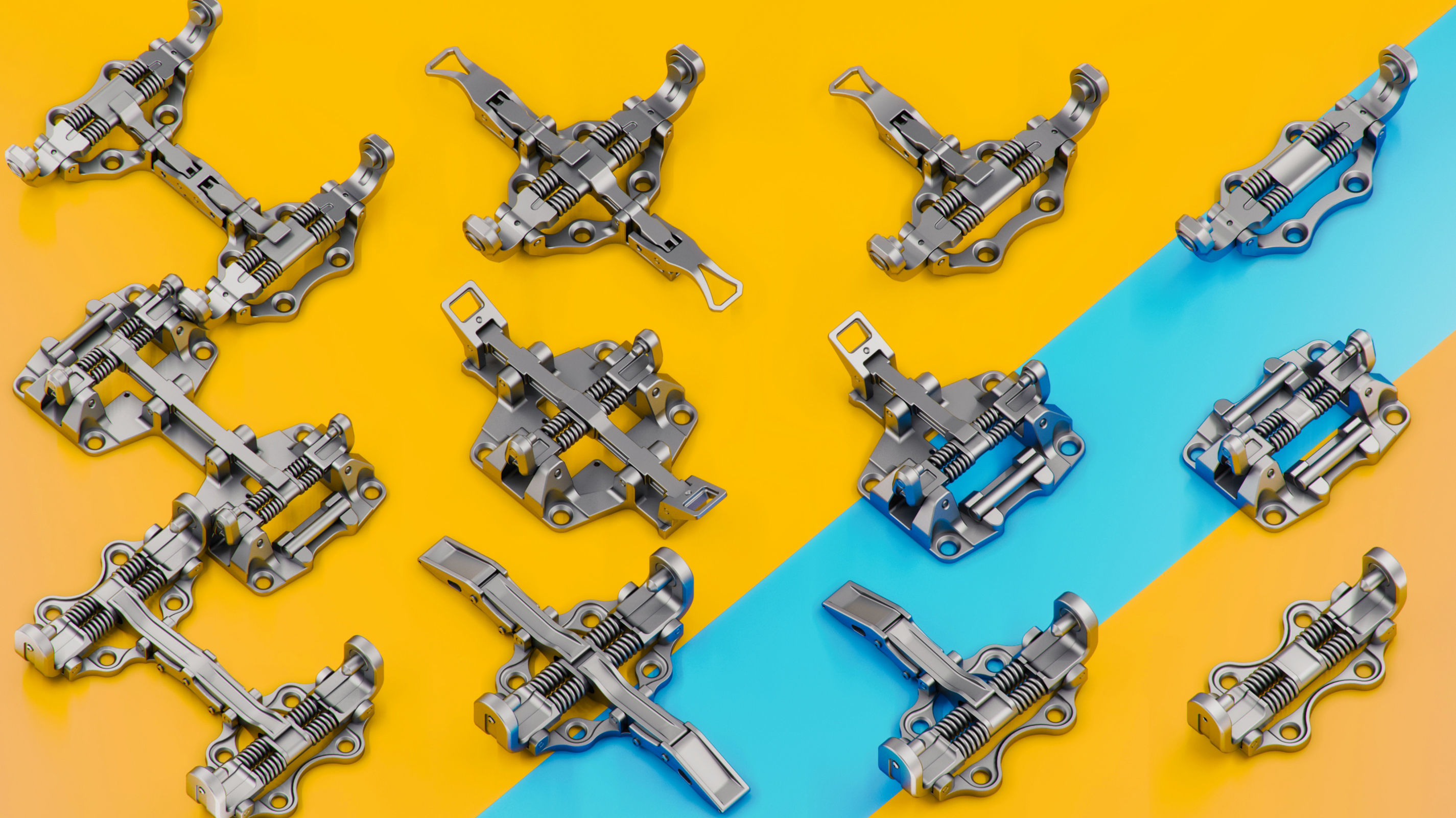 Sci-Fi Hard Surface Mechanical KITBASH 430 DETAILS 3D model | CGTrader