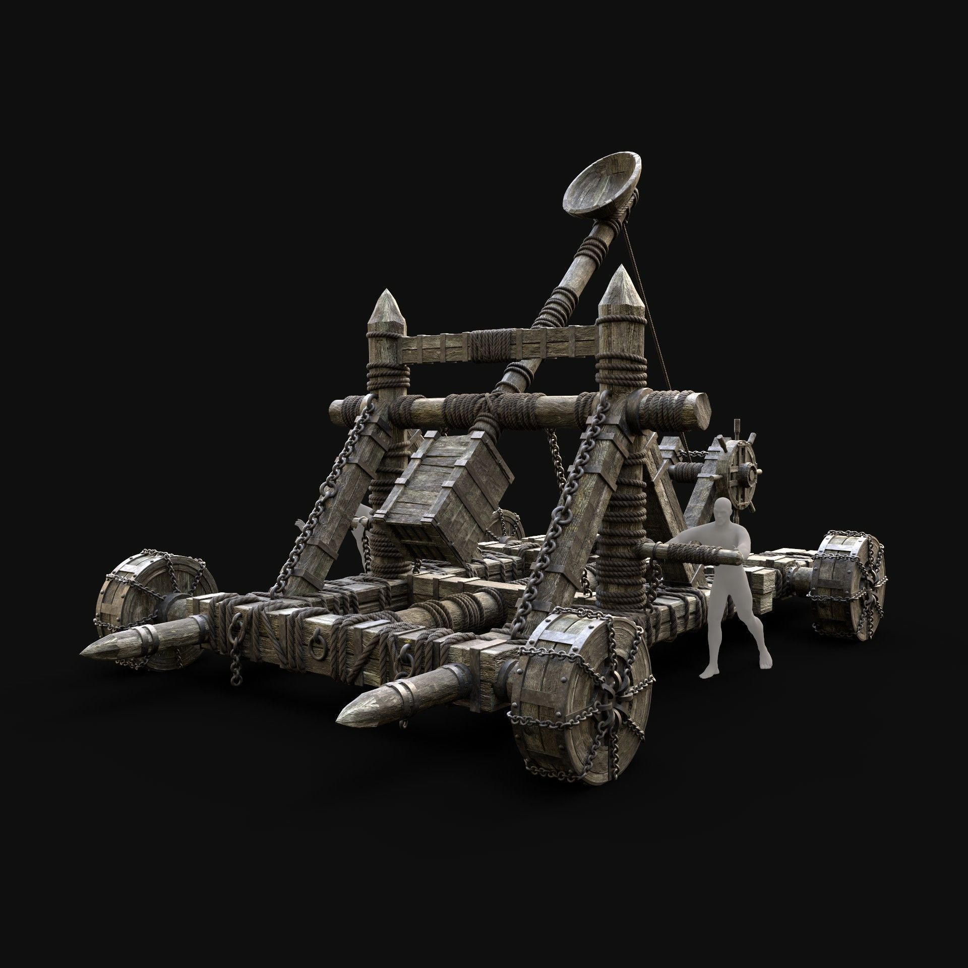 AAA SIEGE ENGINE WAR MACHINES BUILDER COLLECTION PACK VR / AR / low ...