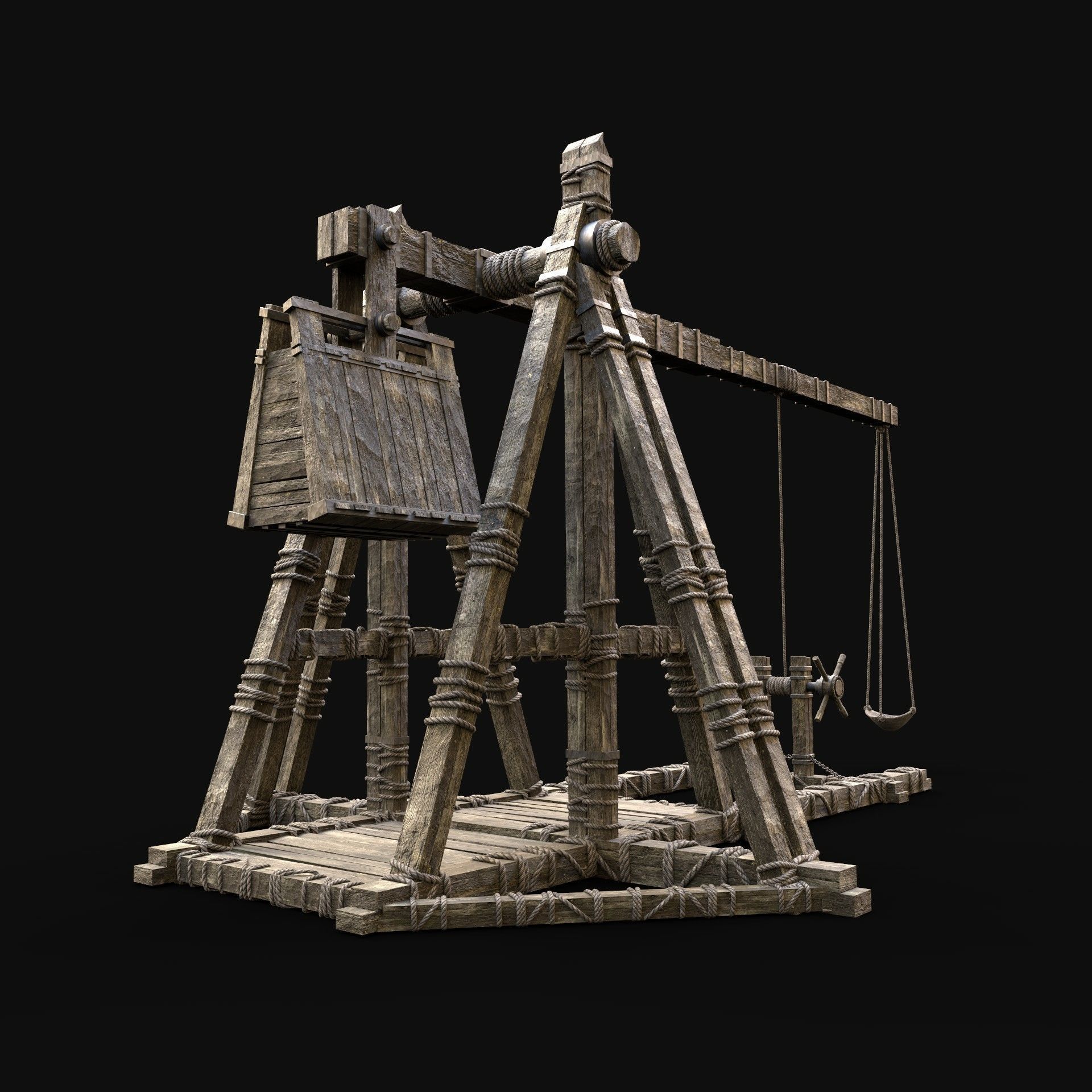 AAA SIEGE ENGINE WAR MACHINES BUILDER COLLECTION PACK | CGTrader