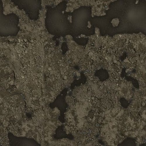 wet brown mud Texture | CGTrader