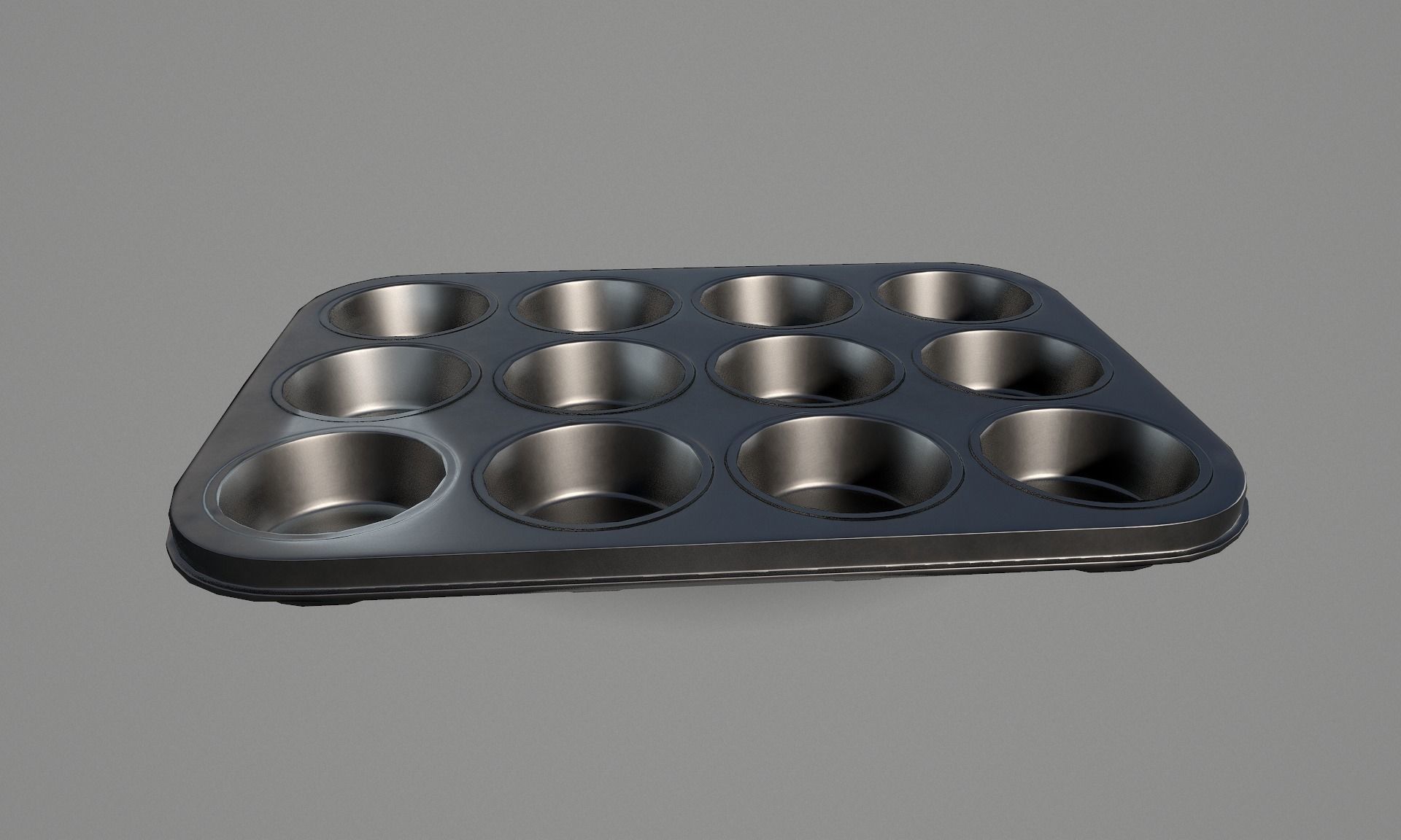 3D model Muffin Tin VR / AR / low-poly | CGTrader