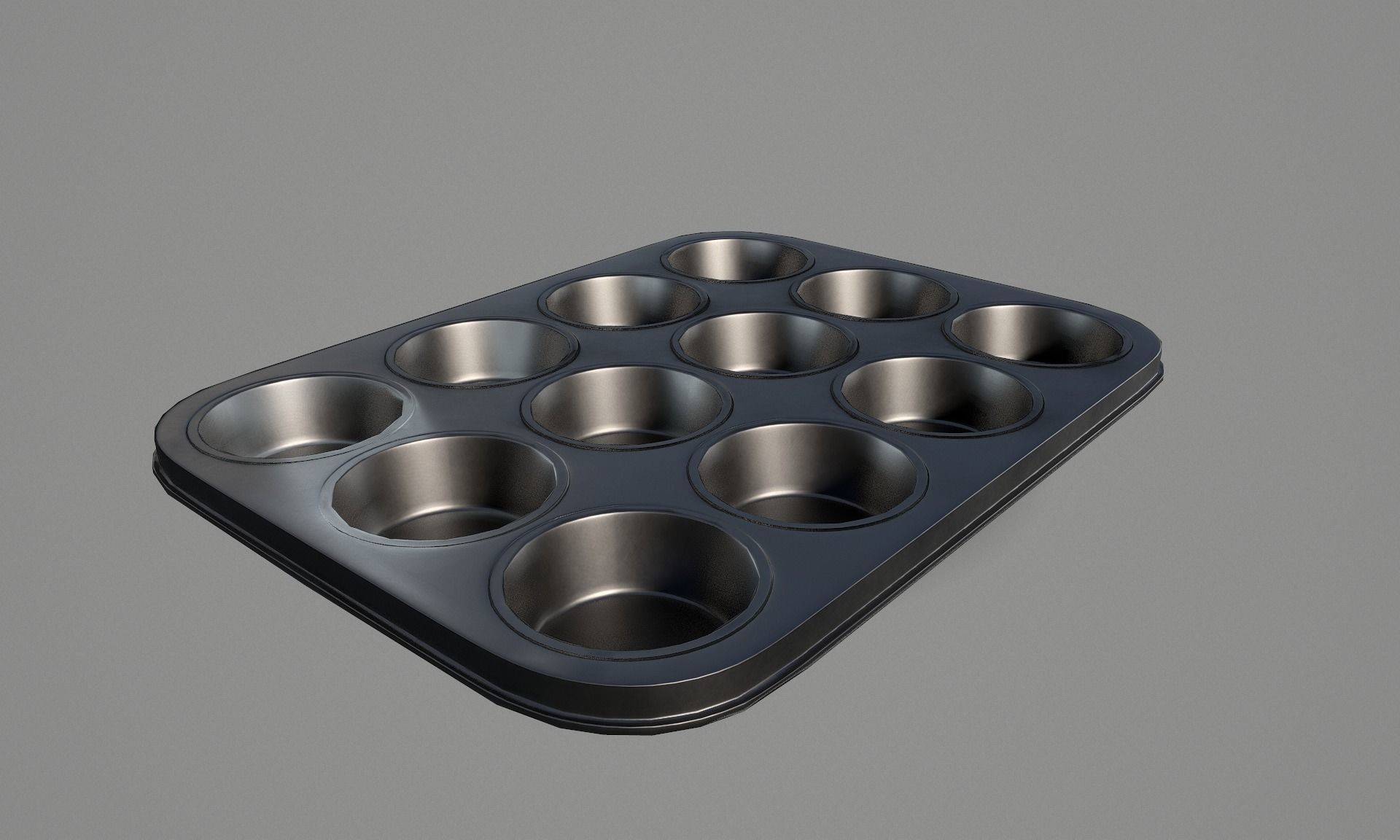 3D model Muffin Tin VR / AR / low-poly | CGTrader