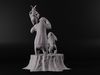 Splash Mountain Statue with Brer Fox Brer Bear and Brer Rabbit 3D model ...
