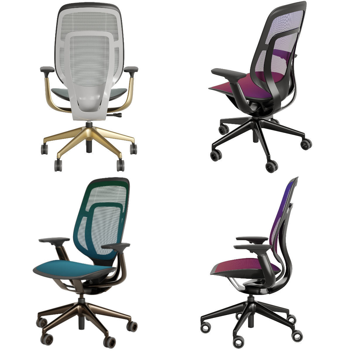 3D model Steelcase Karman VR / AR / low-poly | CGTrader