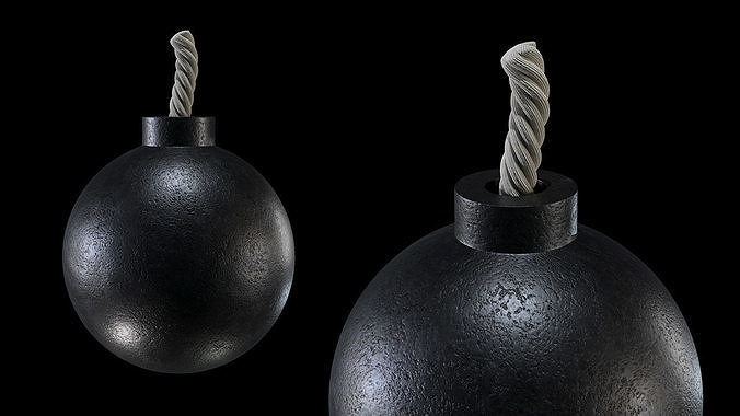 Explosive 001 free VR / AR / low-poly 3D model | CGTrader