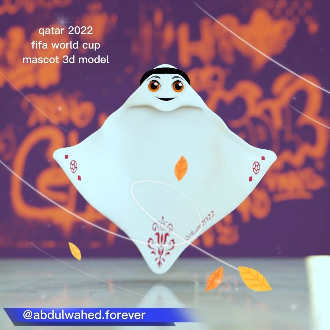 3D model Laeeb Qatars FIFA World Cup mascot VR / AR / low-poly | CGTrader