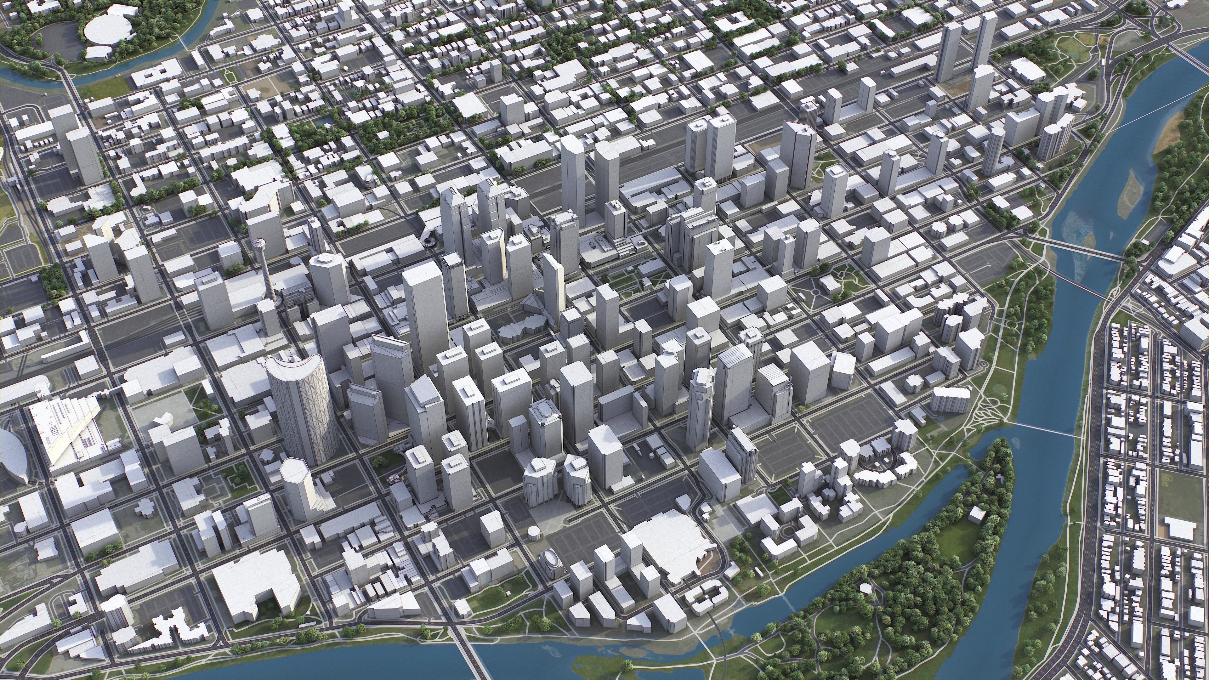3D model Calgary VR / AR / low-poly | CGTrader