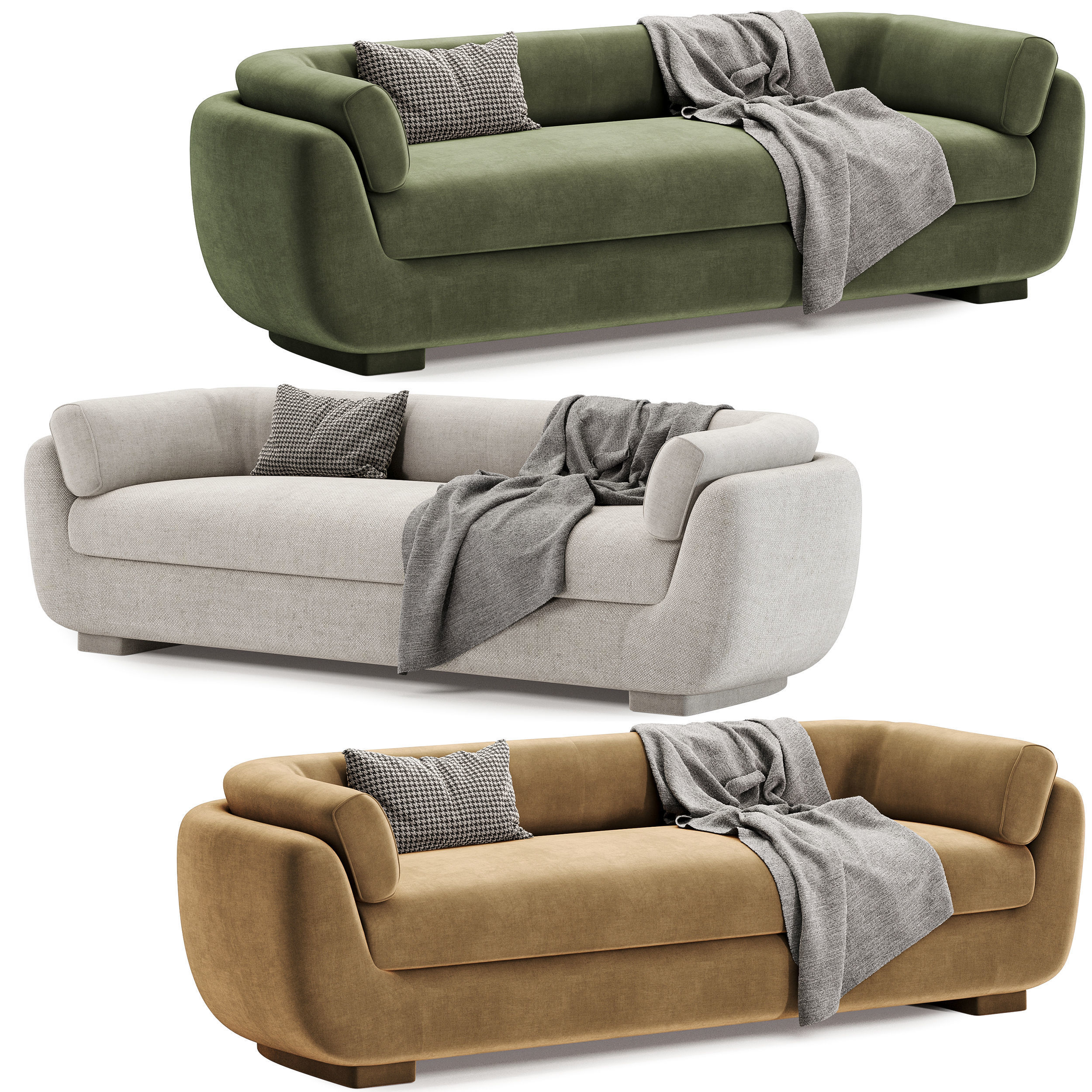 Moro sofa 3D model | CGTrader