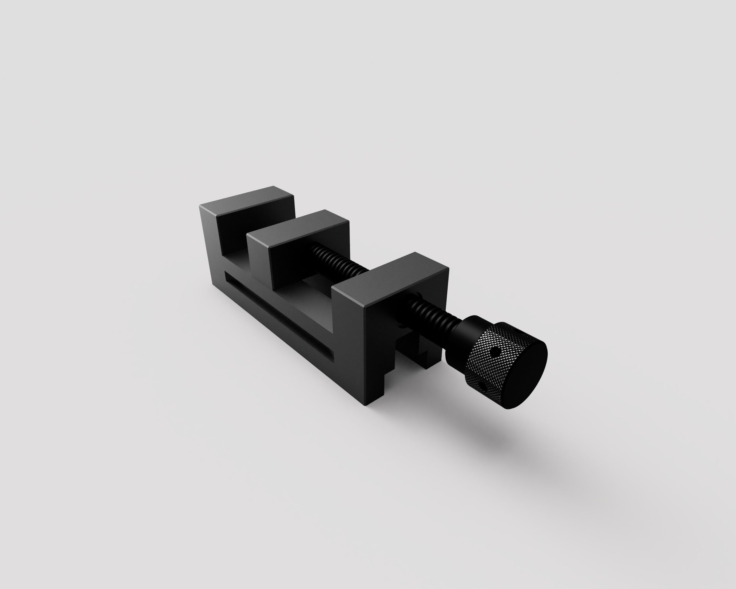 Mechanical Vise free 3D model animated | CGTrader