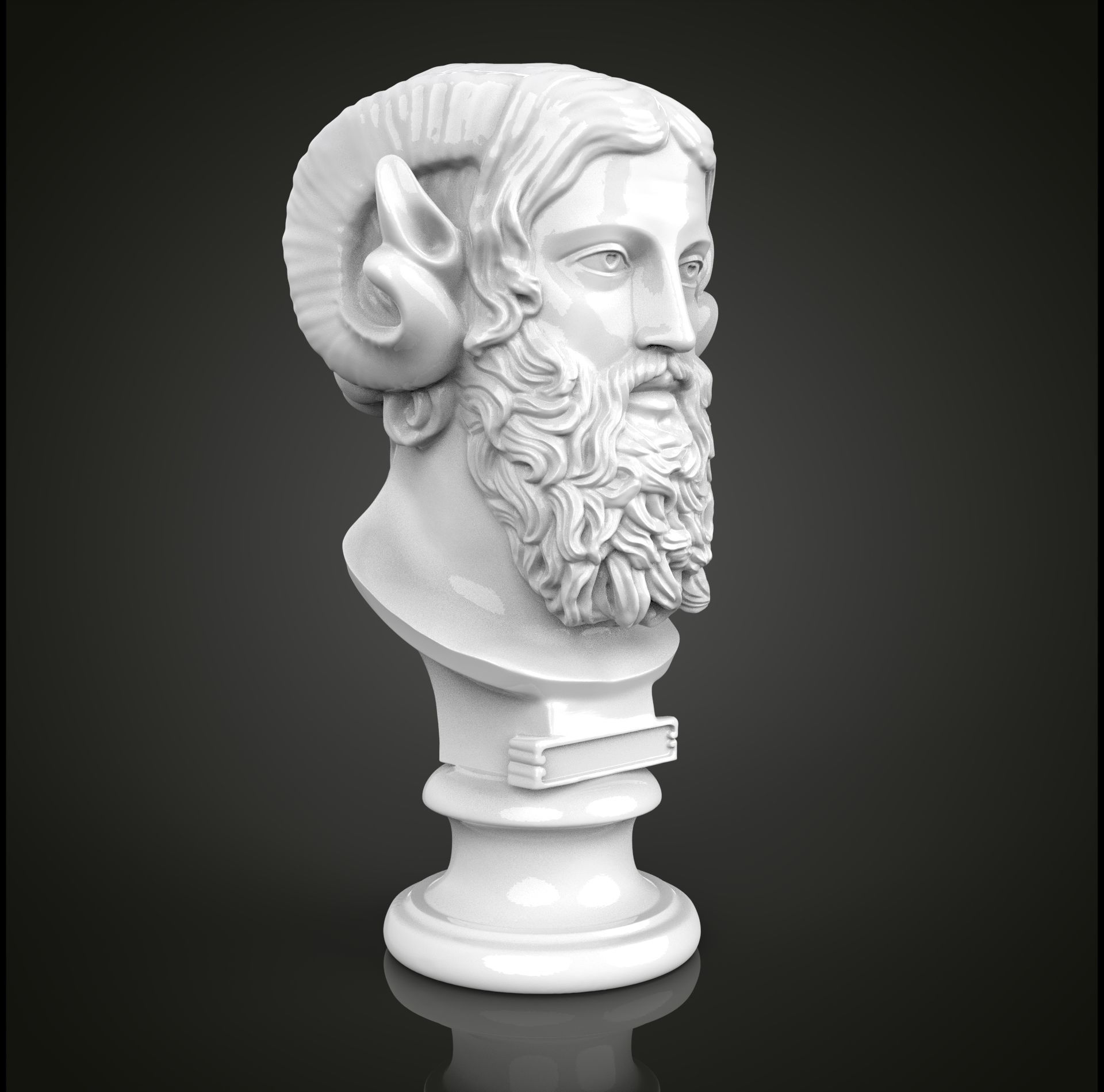 Zeus Ammon 3D model 3D printable | CGTrader