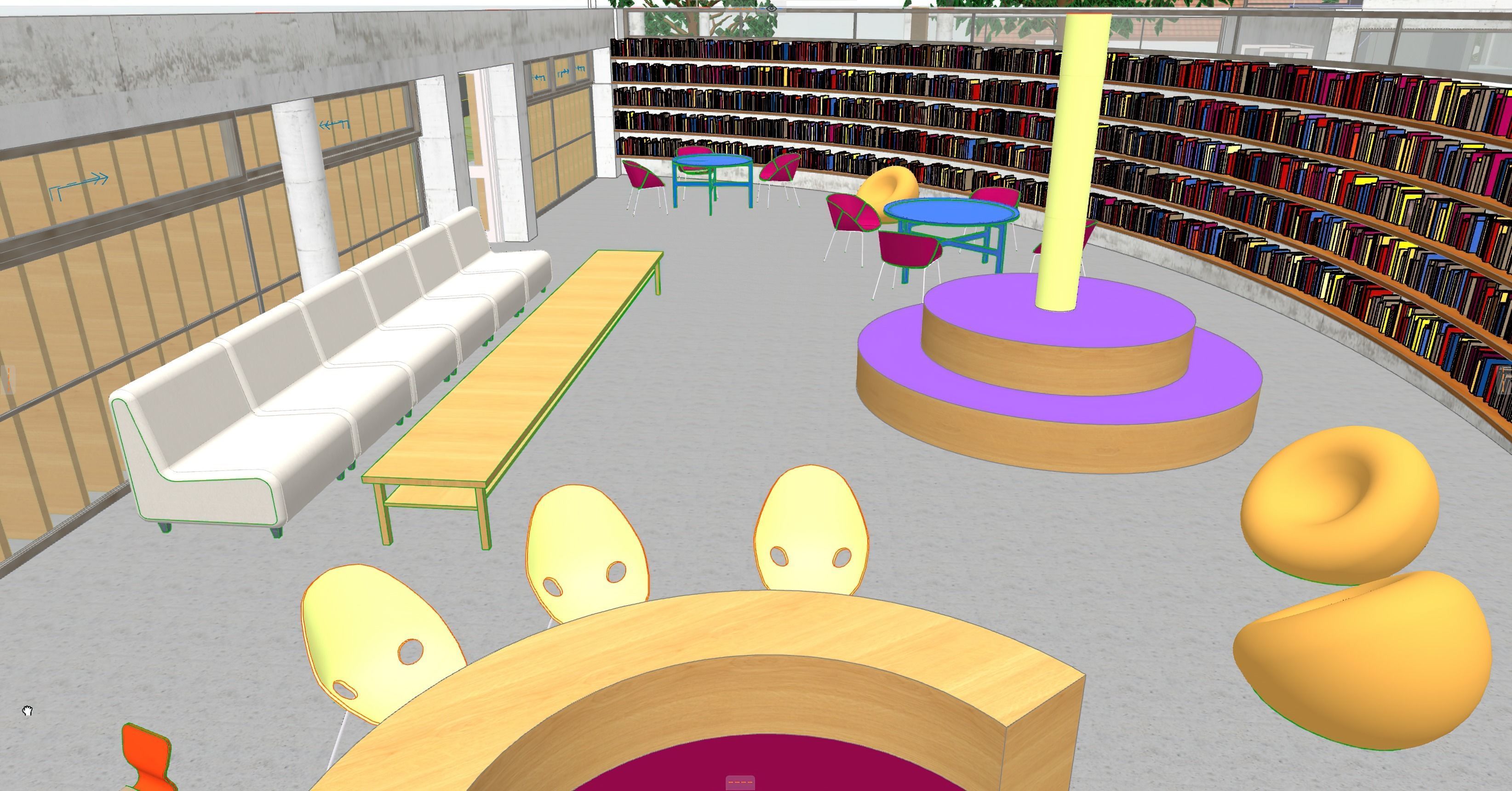 PUBLIC ELEMENTARY SCHOOL for Archicad with plans obj and fbx 3D model ...