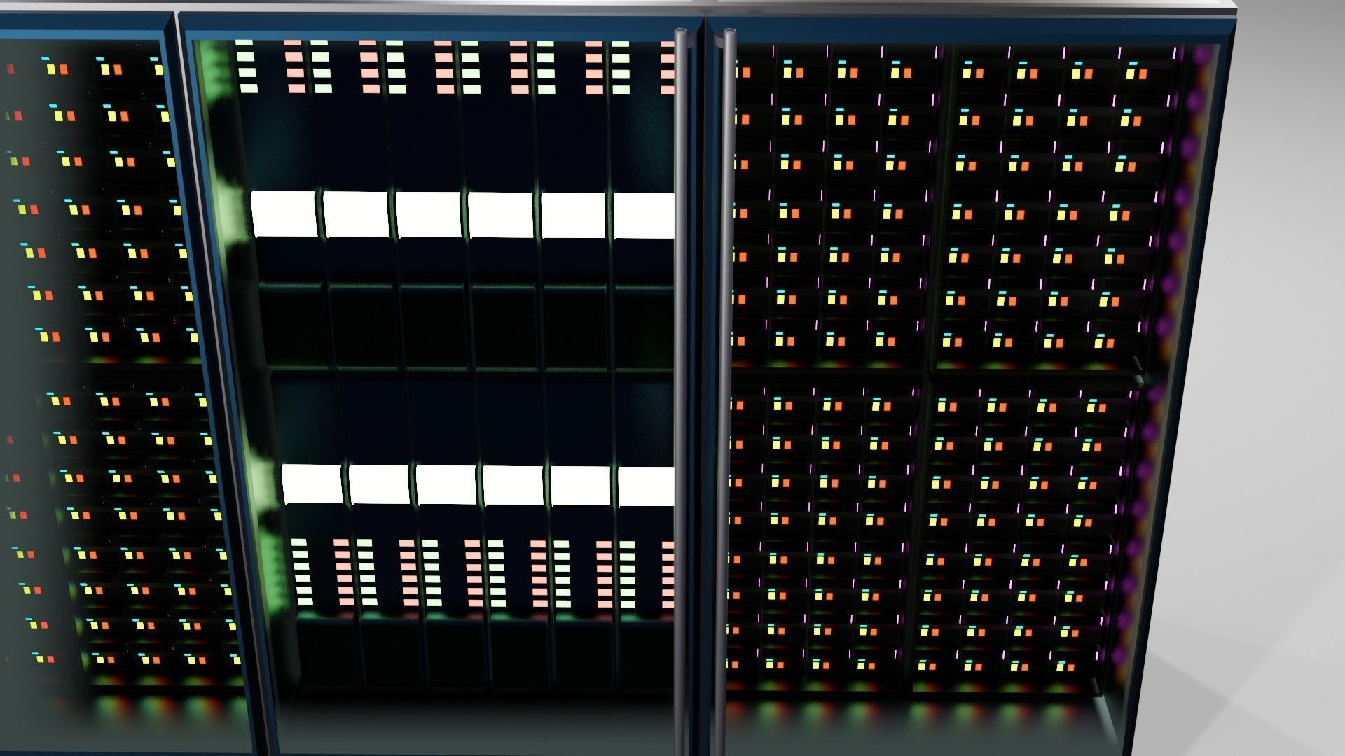 Server rack 3D model | CGTrader