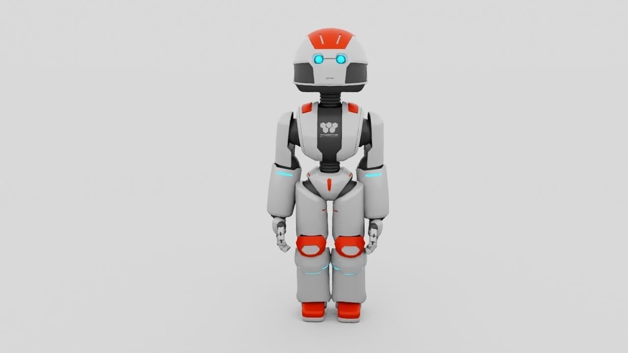 Humanoid rigged animated character 3D model rigged | CGTrader