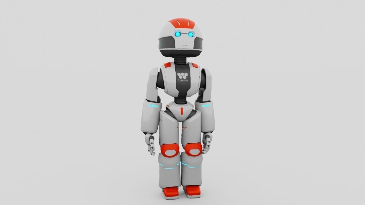 Humanoid rigged animated character 3D model rigged | CGTrader