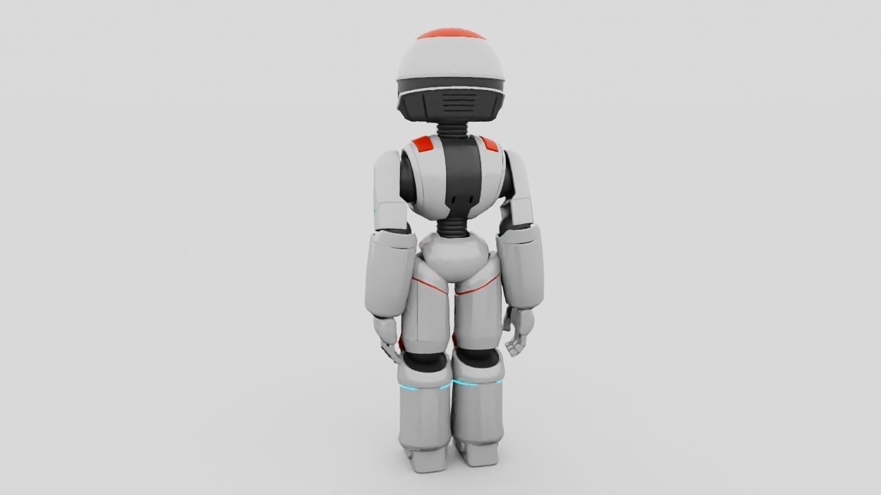 Humanoid rigged animated character 3D model rigged | CGTrader
