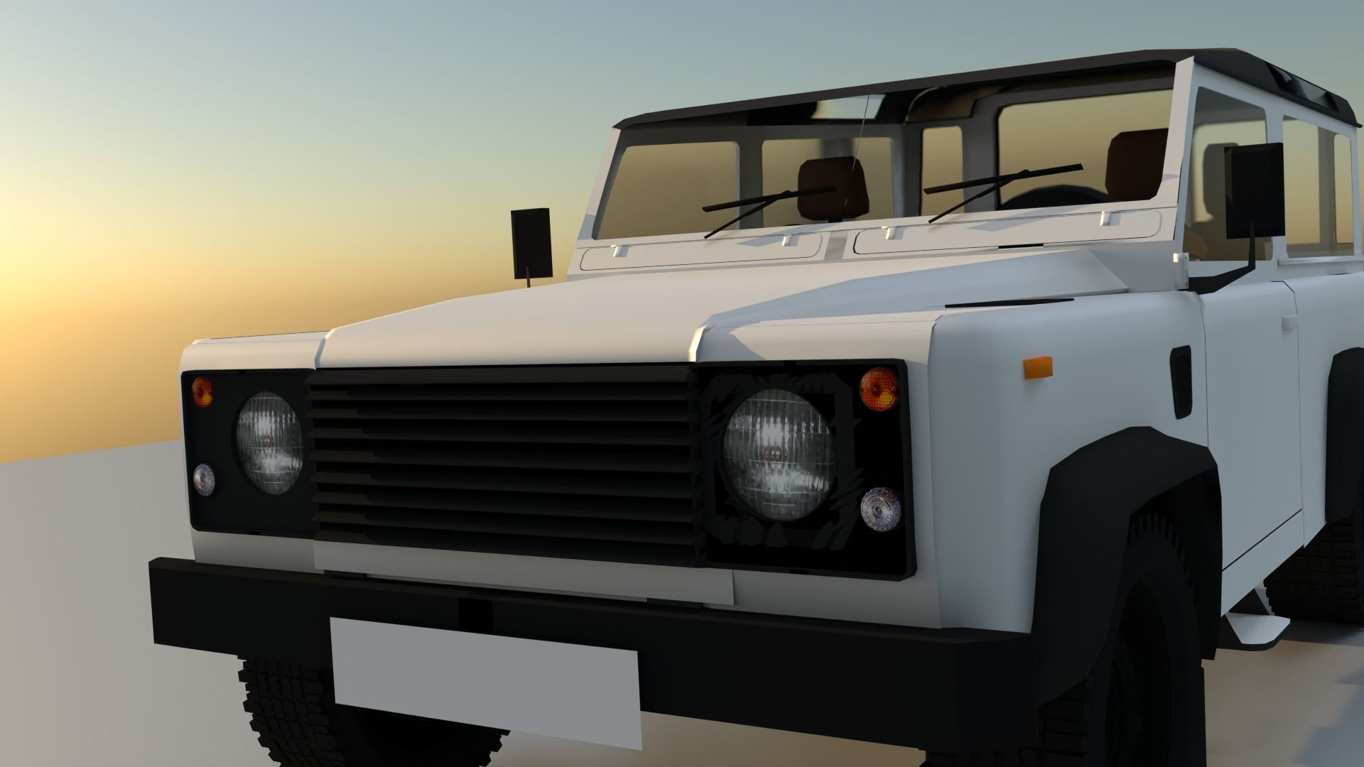 Land Rover Defender 3D model 3D model | CGTrader