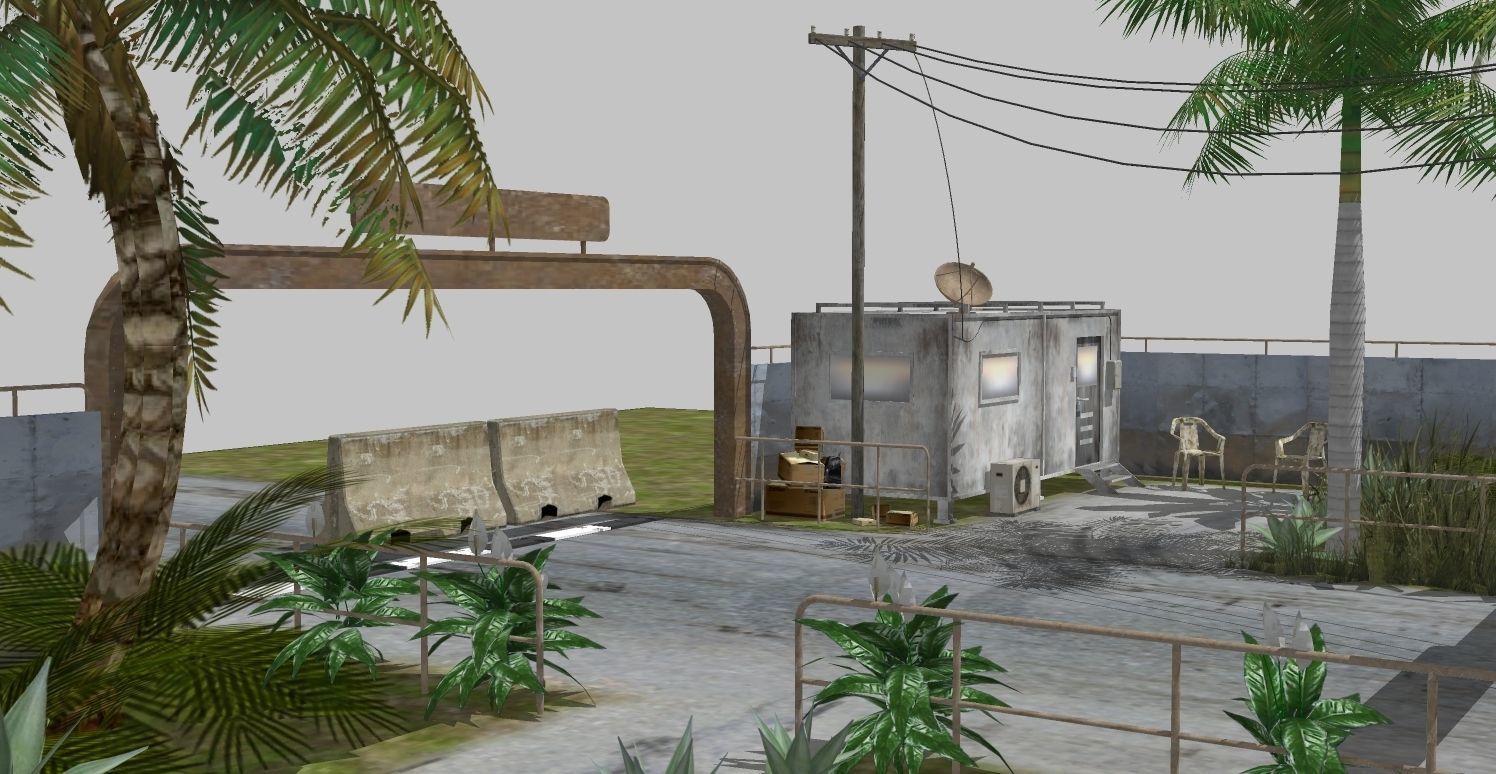 Check Post 3D model animated | CGTrader