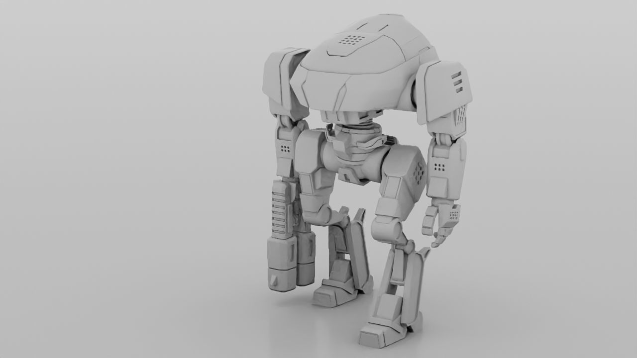 Cap robot rigged - animated character 3D model animated rigged | CGTrader