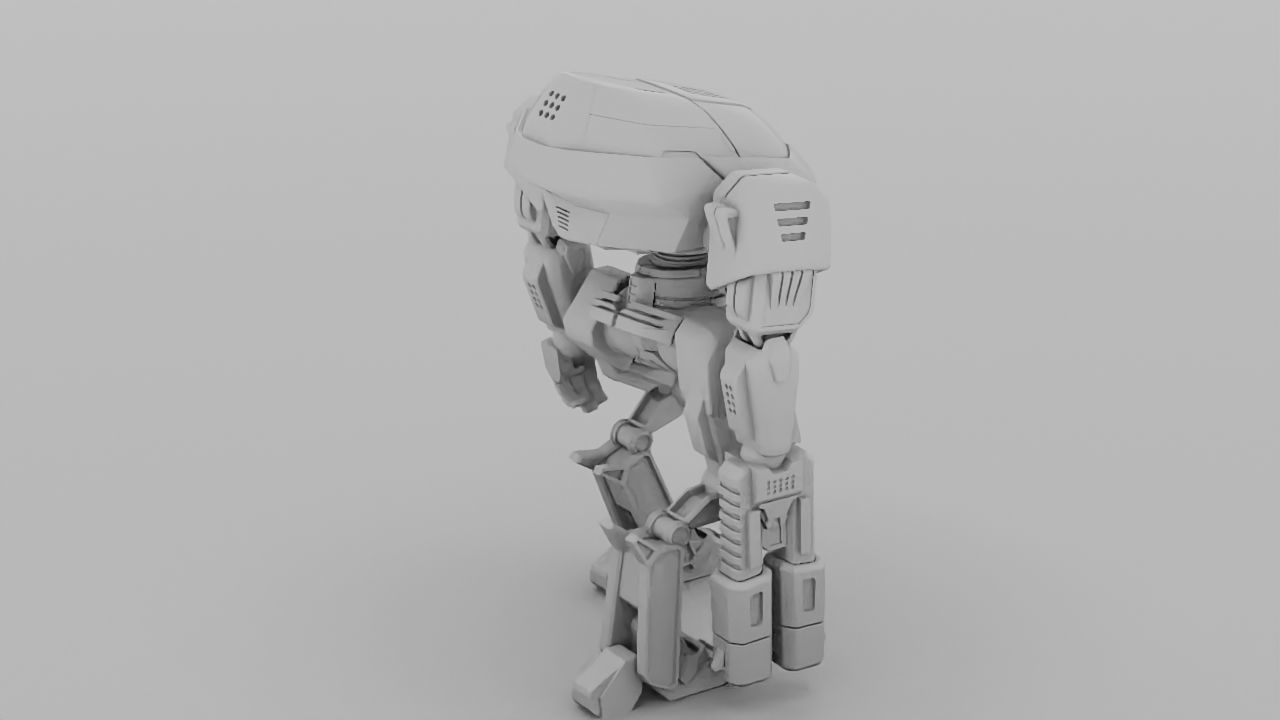 Cap robot rigged - animated character 3D model animated rigged | CGTrader