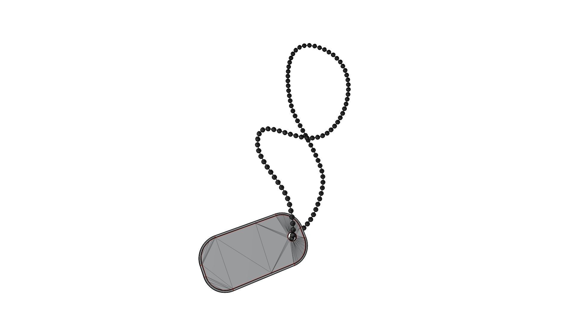 Dog tag 3D model | CGTrader