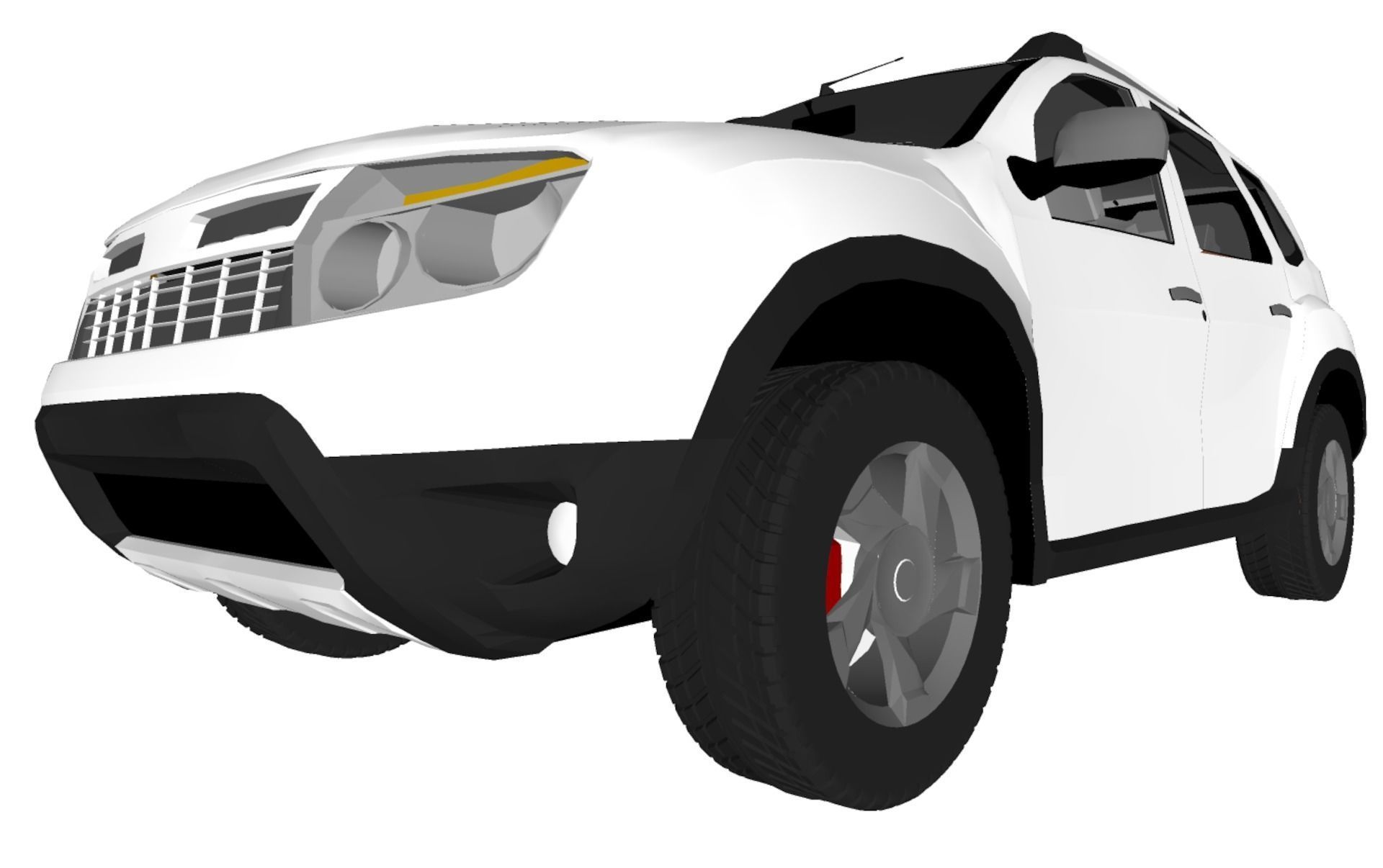 3D model SUV Jeep VR / AR / low-poly | CGTrader