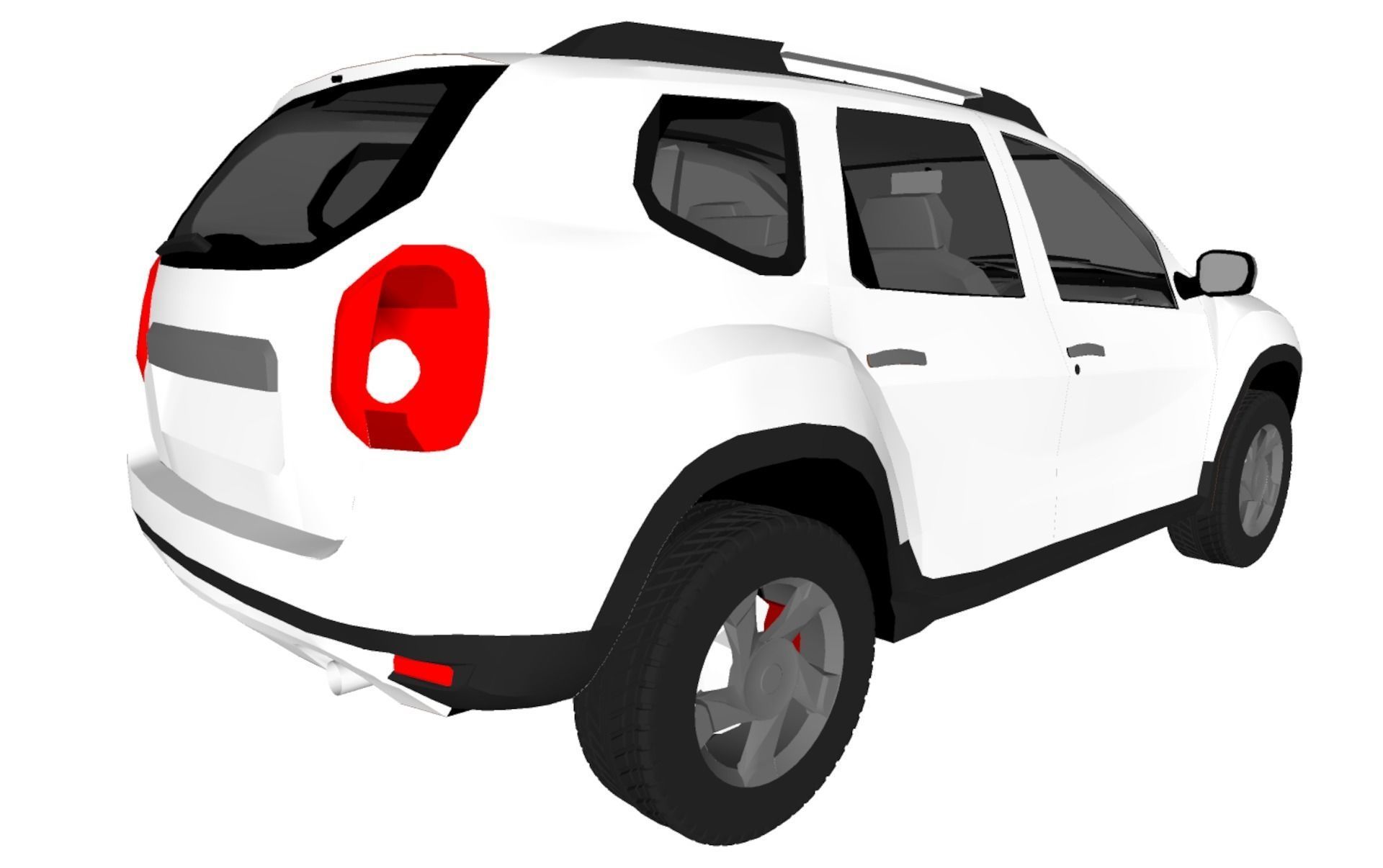 3D model SUV Jeep VR / AR / low-poly | CGTrader